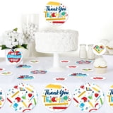 Big Dot of Happiness Thank You Teachers - Teacher Appreciation Giant ...
