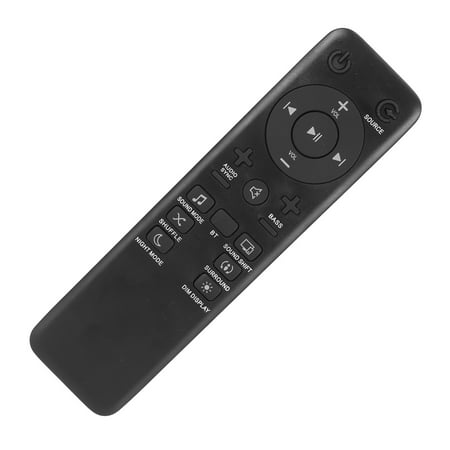 Bar Speaker Remote Control, Battery Powered Replacement Soundbar Remote ...
