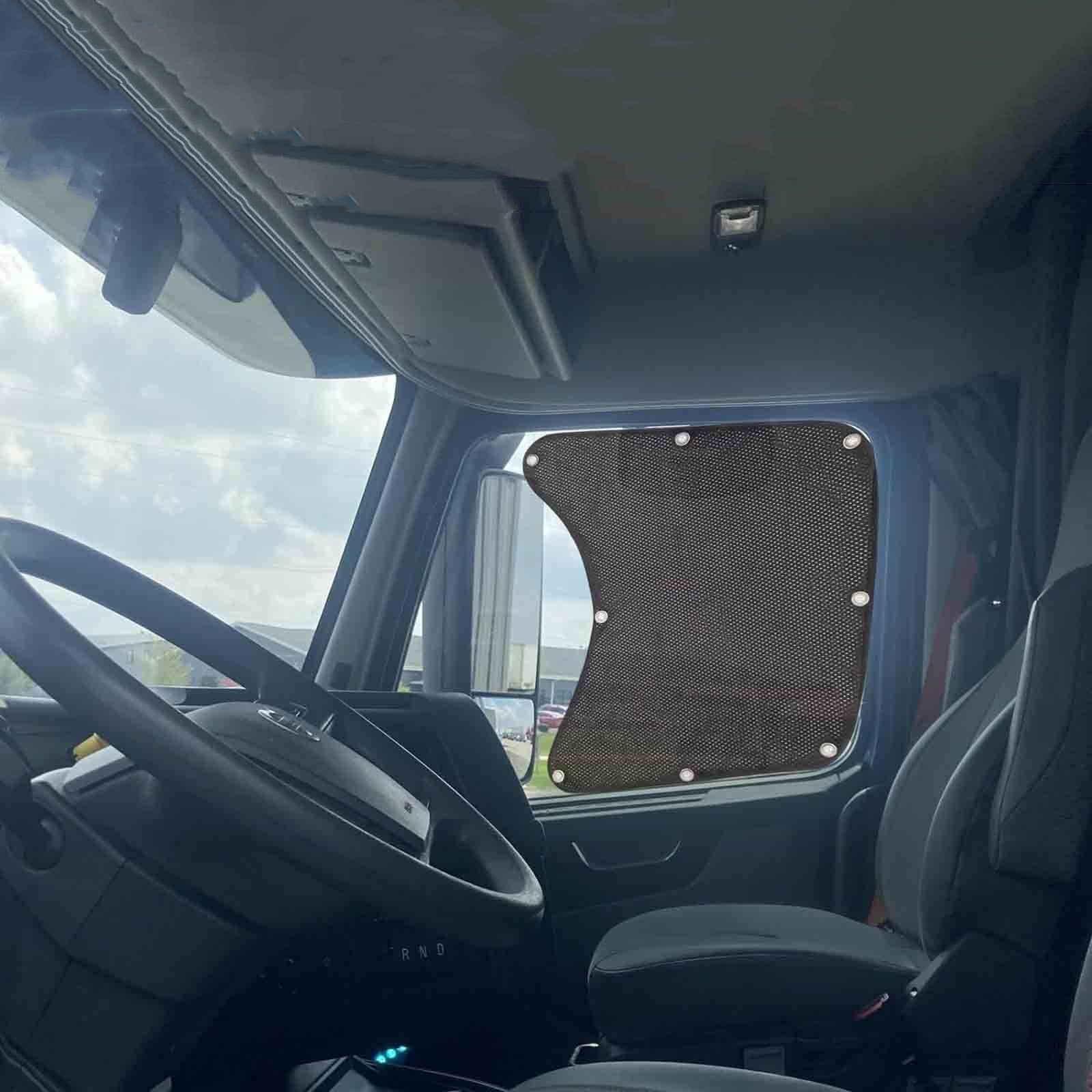 LSLJS Side Window Sun Shade for Semi Truck Semi Truck Window Shades Semi Truck Accessories Interior Sun Protection Easy Install Keep Cool Comfortable