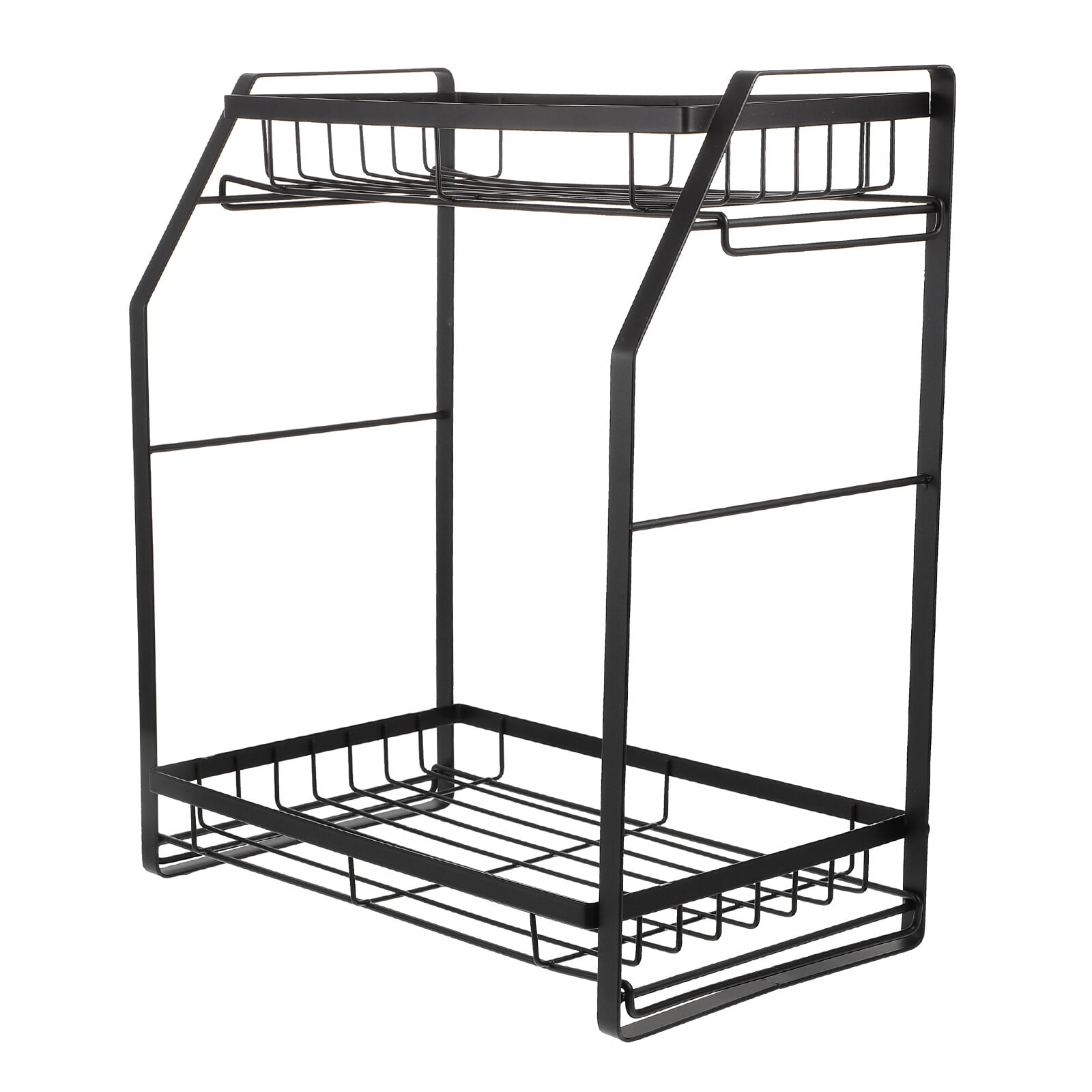 Simple Seasoning Bottle Rack Two-layer Storage Rack Kitchen Spice ...