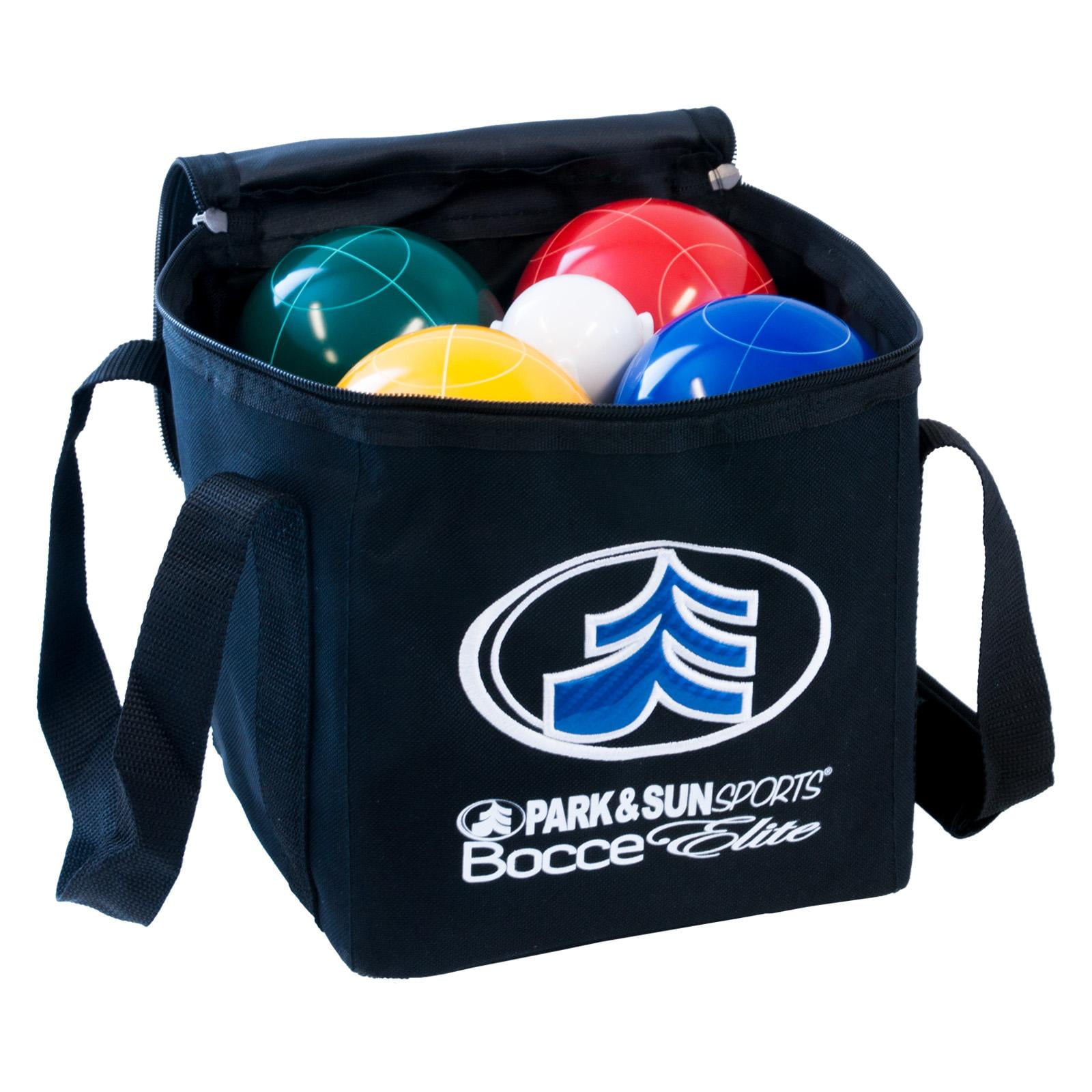 Park & Sun Sports Bocce Elite Pro 109mm Set with Deluxe Carrying Bag ...