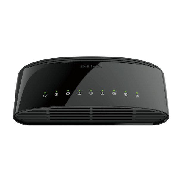 D-Link 8-Port Gigabit Home Desktop Switch, Conserves Energy, Easy Plug ...
