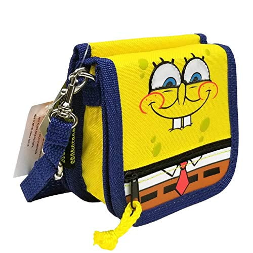 Spongebob Squarepants Wallet with Strap - Spongebob Mini Purse ...