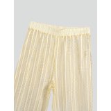Men's Summer Fashion Hollow Out Fishnet Long Pants Casual Holiday ...