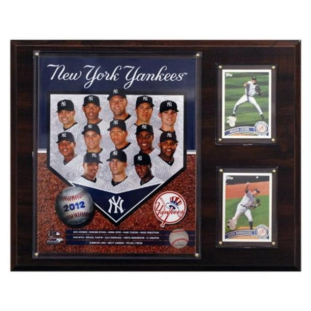 C & I Collectables 1215NYY12 MLB 12 X 15 New York Yankees 2012 Team ...