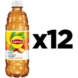 Lipton Diet Peach Iced Tea Drinks, 16.9 fl oz, 12 Pack Bottles ...