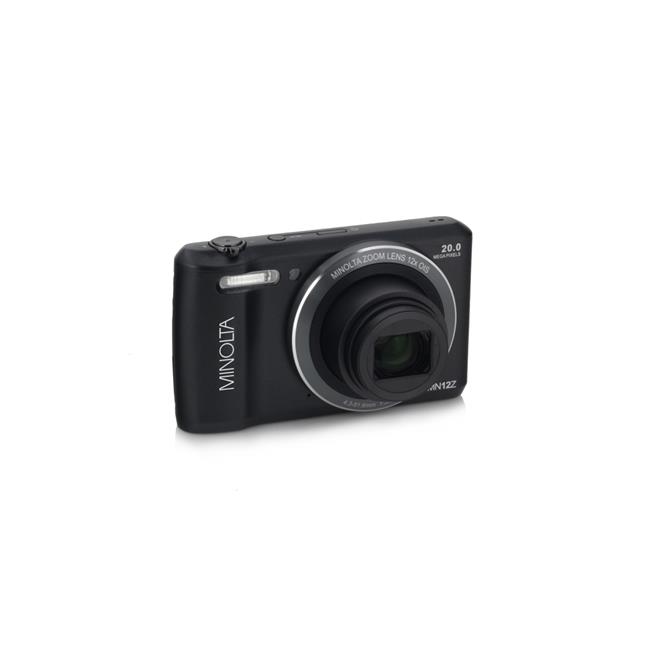 20 Mega Pixels HD Digital Camera with 12x Optical Zoom, Black - Walmart.com