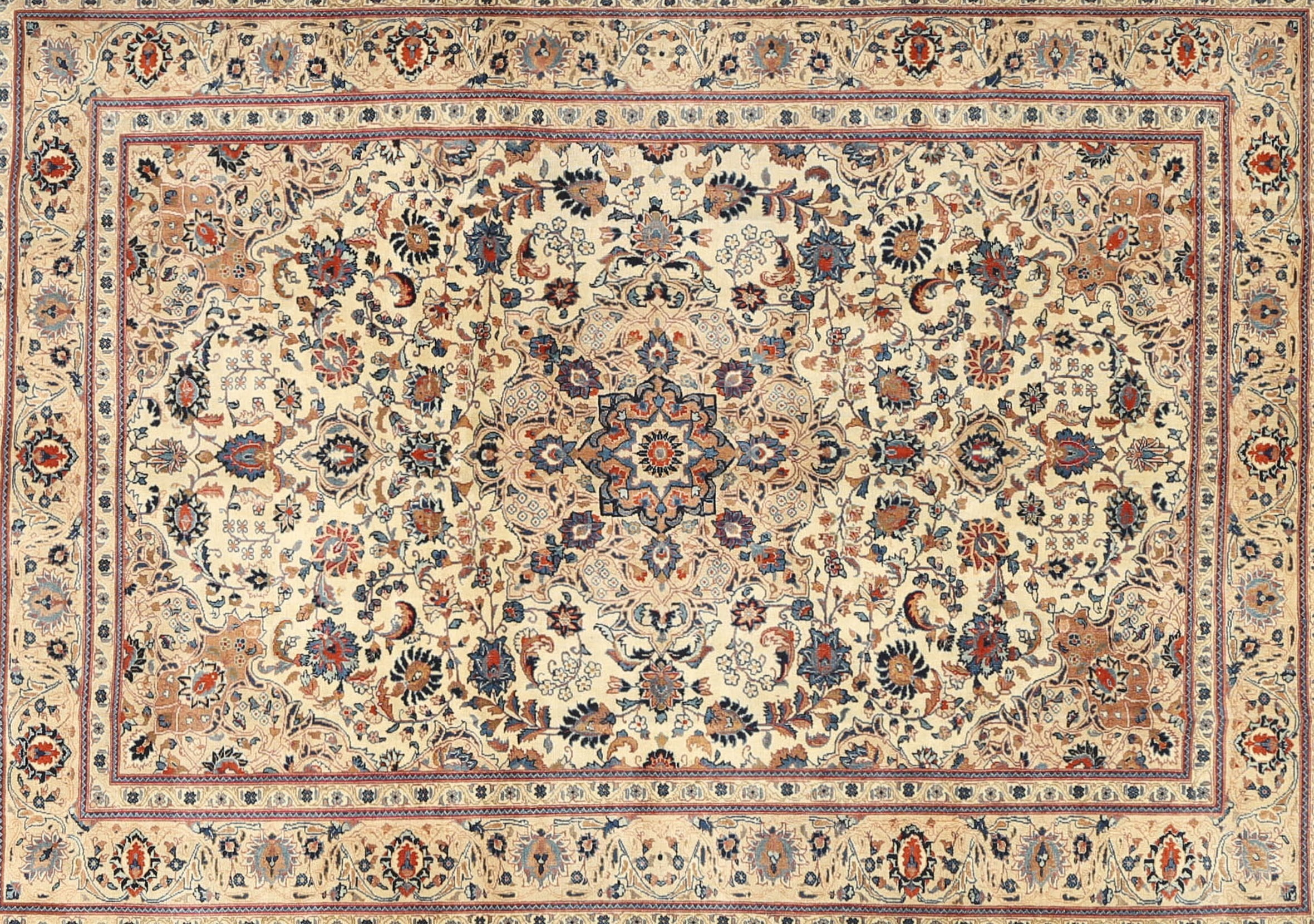Ahgly Company Indoor Rectangle Traditional Sienna Brown Persian Area ...