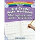 3rd Grade Math Workbook Multiplication and Division : Grade 3, Grade 4 ...
