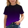 Angala Child T Shirts Solid Summer Shirts Crew Neck Short Sleeve ...