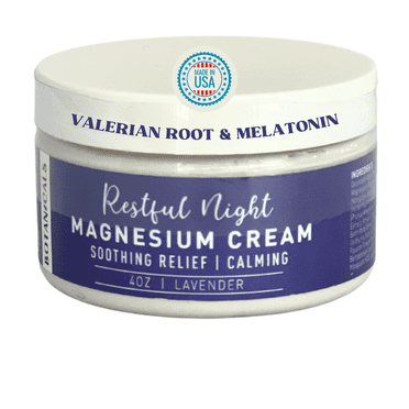 Magnesium Lotion, Unscented Magnesium Cream for Pain, Cramps, Sleep ...