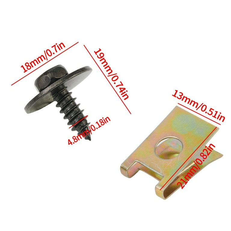 Sheet Metal Screw Clips