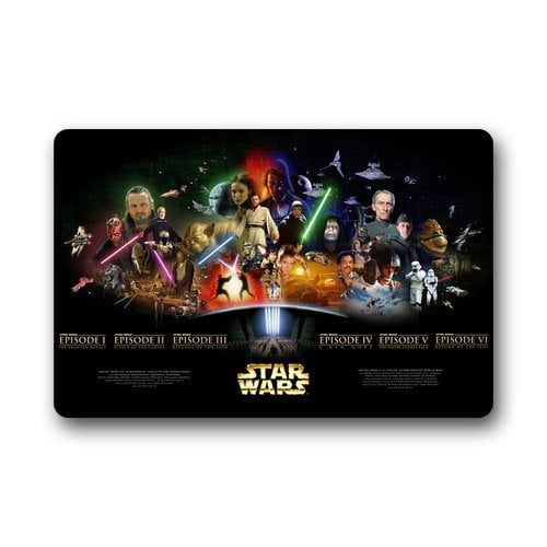 Click here for Qifeiha Star Wars Doormat Outdoor Indoor Floor Mat... prices