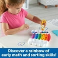 Learning Resources Rainbow Sorting Set , Fine Motor, Sorting, Patterning Skills, Ages 3 ...