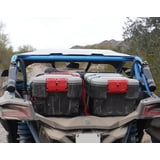 Rubbermaid 35 Gallon ActionPacker Storage Tote, Black/Gray, Stackable ...