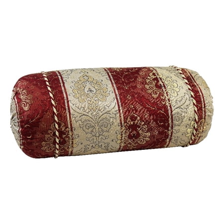 Natural Geo Red/Ivory Gao Takiya Bolster Pillow (Set of 2) | Walmart Canada