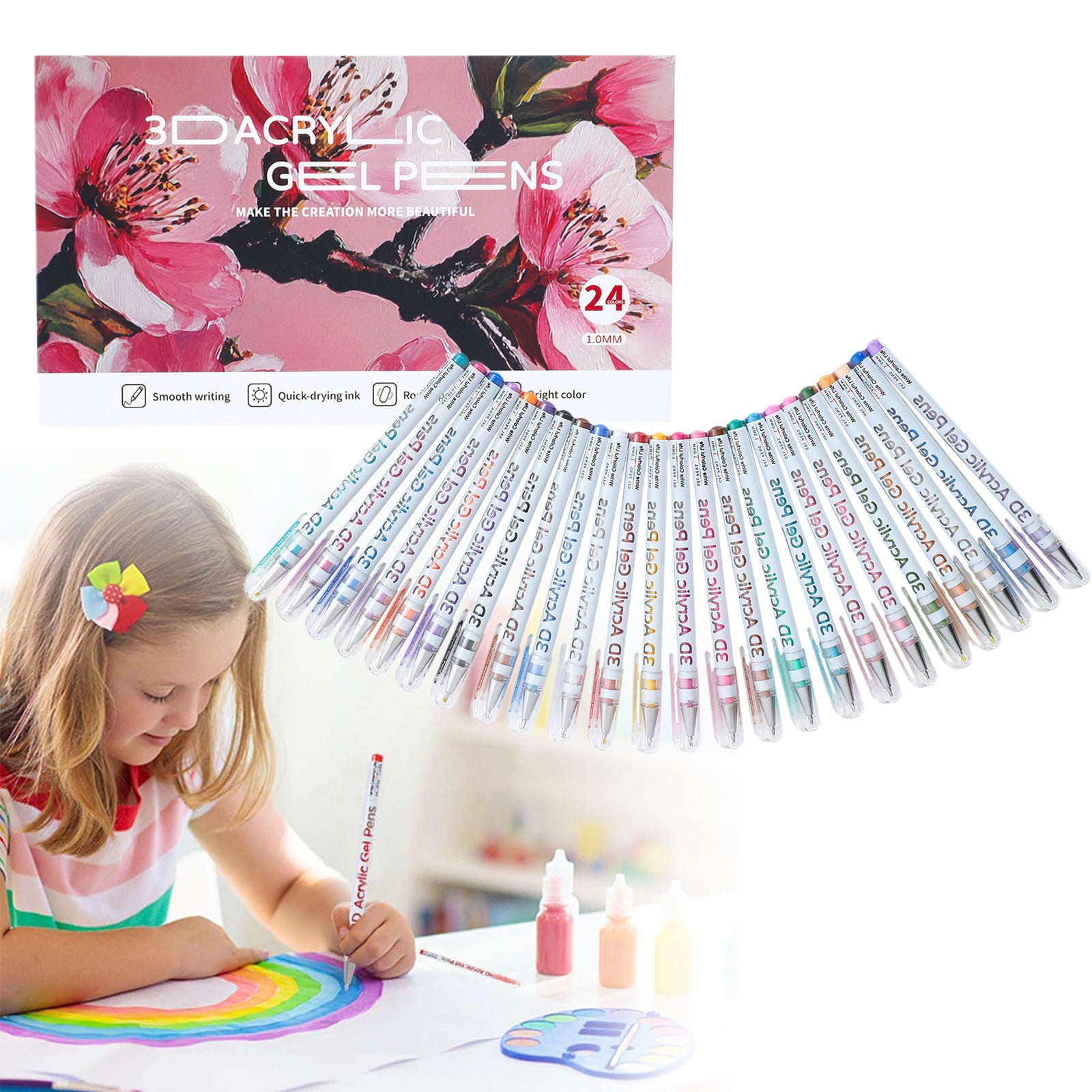 Click here for Bifavgk Acrylic Gel Pens With High Aesthetic Appea... prices