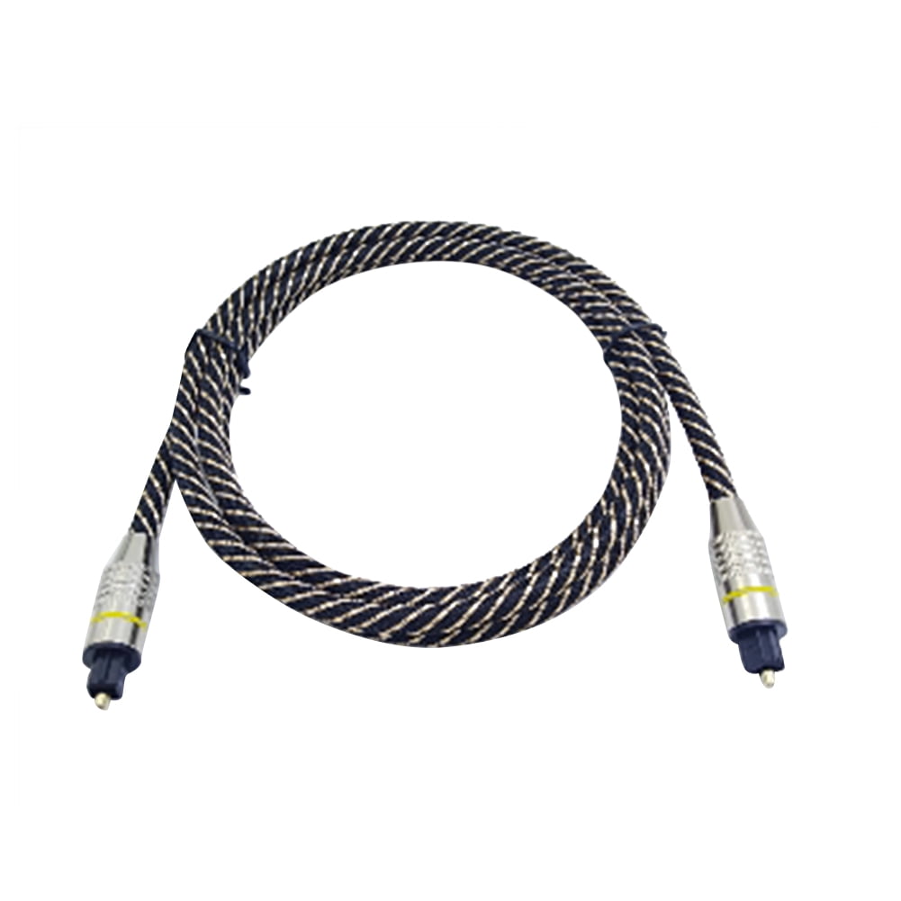 Digital Fiber Optical Toslink Audio Cable Cord for Speaker Amplifier CD ...