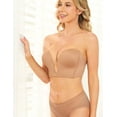 Wingslove Womens Deep Plunge Bra Convertible Multiway Push Up Low Cut