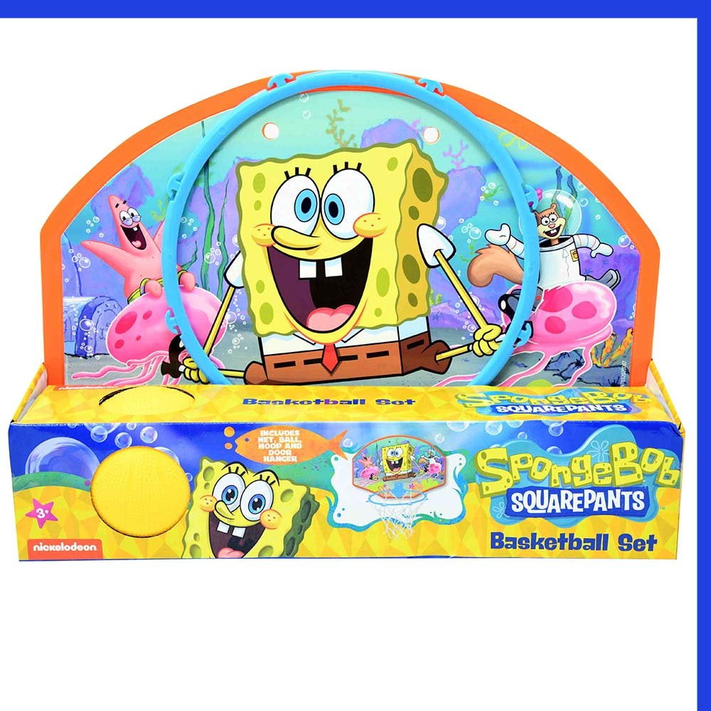Spongebob 13.5 x 10" Basketball Hoop with ball - Walmart.com - Walmart.com