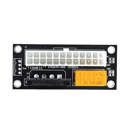 24pin To 4pin/sata Molex Sync Startup Board Dual Psu Power Supply Sync ...