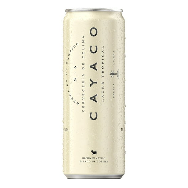 Cerveza Tropical Lager, Cayaco, lata 355 ml Colimita Cerveza | Walmart ...