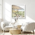 30x30 Picture Frame, White Engineered Wood Poster Frame for Horizontal ...