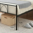 Eastvita Full Size Bed Frame Sturdy Modern Stylish Iron Bed With