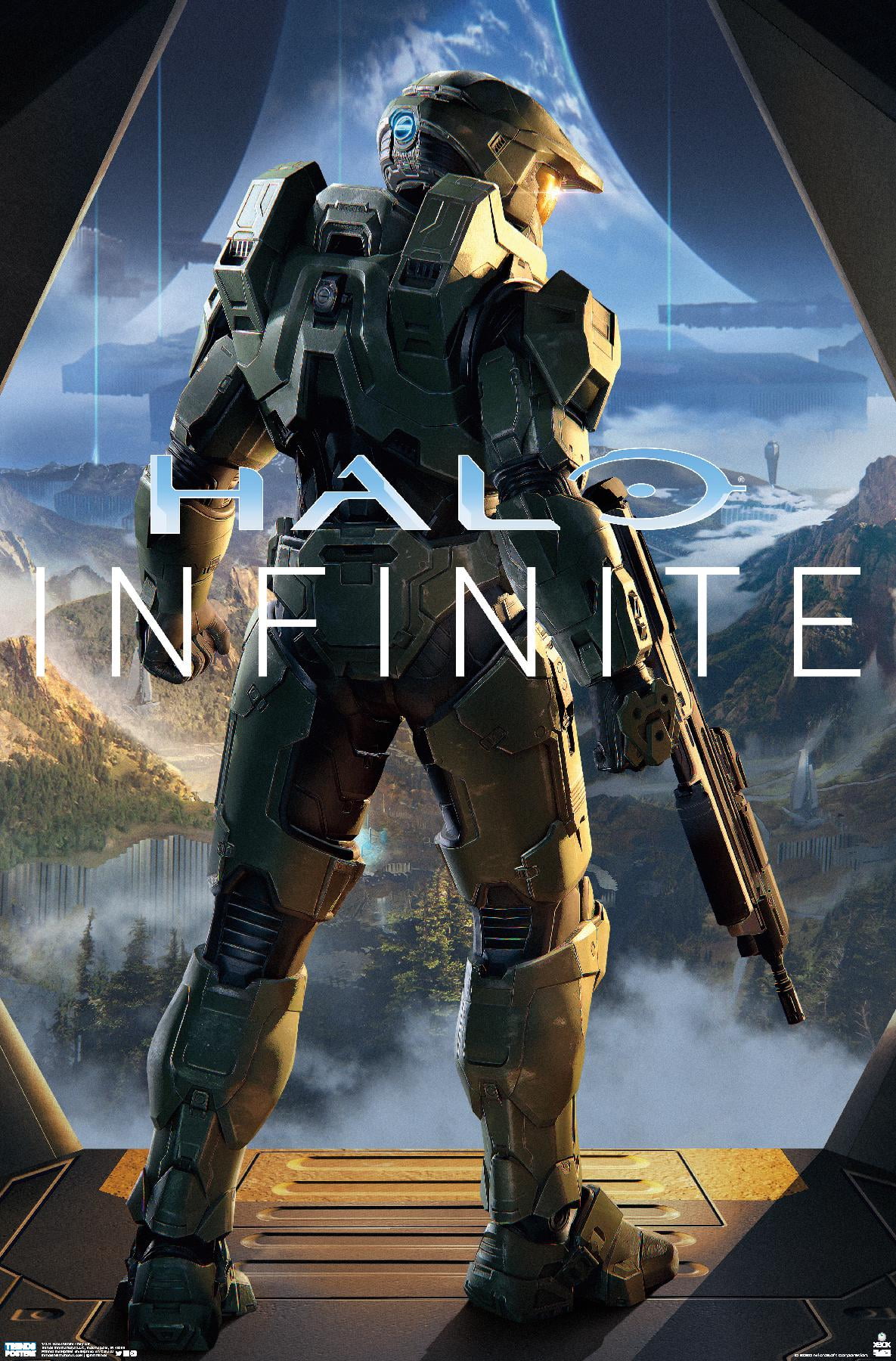 Halo Infinite - Key Art Wall Poster, 14.725" x 22.375" - Walmart.com