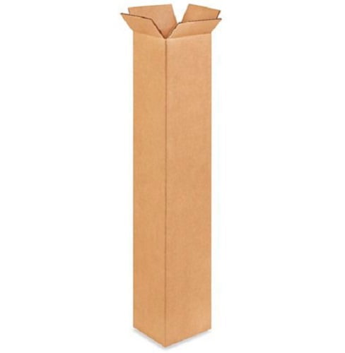 25 4x4x24 Cardboard Paper Boxes Mailing Packing Shipping Box Corrugated