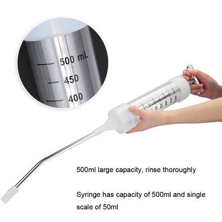 Cleaning Equipment 500ML Portable Pig Uterus Irrigator, Plastic + Metal ...