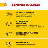 Shell Rotella Extended Life ELC Anti-Freeze + Coolant, Concentrate, 1 ...