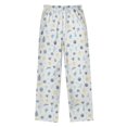 Boys Long Pajama Pants Soft Sleepwear Kids Lounge PJ Bottoms with Side ...