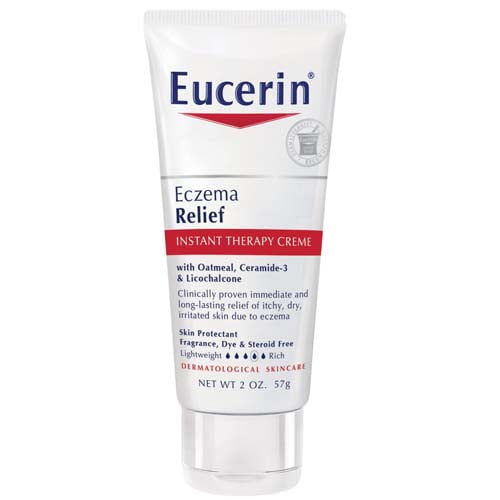 Eucerin Eczema Relief Instant Therapy Cream 2 Oz