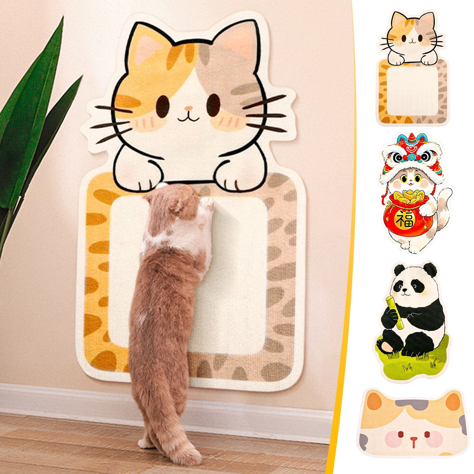 Click here for Onikri Wall-Mounted Cats Scratching Mat 9.84×5.51×... prices