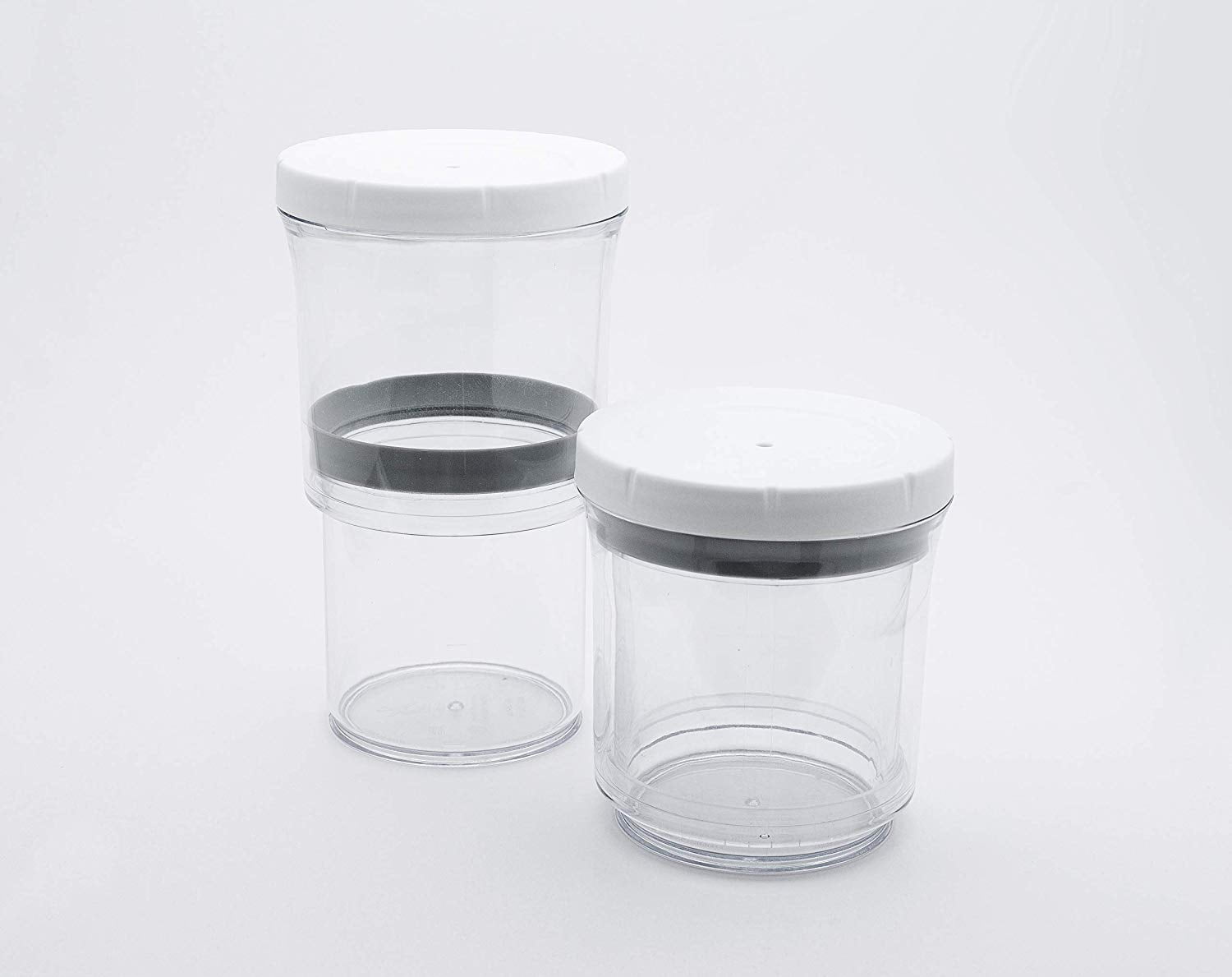 Botto The Adjustable Airtight Container 2-Pack | Push Down To Remove ...