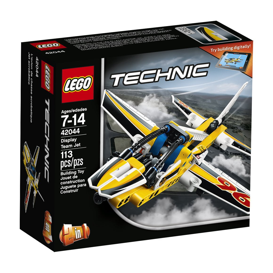 Kit De construcción LEGO Technic 42044 Display Team Jet | Walmart en línea