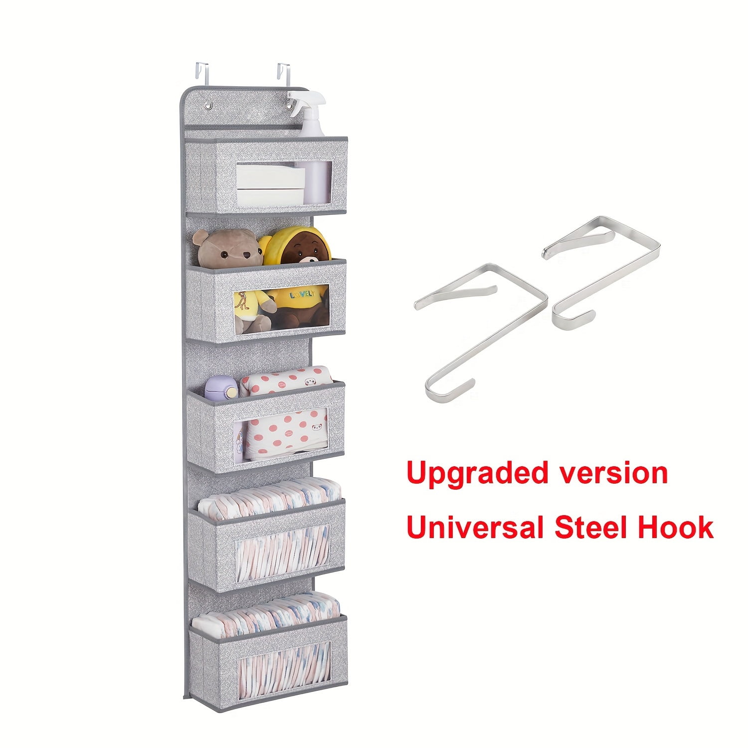 Click here for Zhnuwie Over The Door Hanging Organizer Storage wa... prices