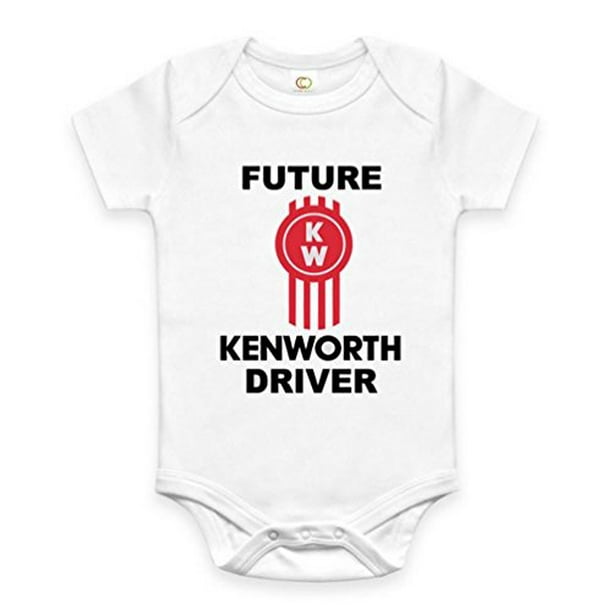 New Future Kenworth Future Truck Driver Auto Funny Bodysuit Cute Onesie ...