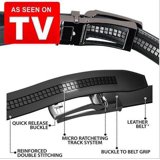 Comfort Click Men's Adjustable Belt with Buckle, Simyoung Design, As ...