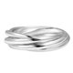 Interconnected Puzzle 5 Band Sterling Silver Ring-8 - Walmart.com