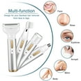 4 in 1 Electric Lady Grooming Kit: Waterproof Razor, Painless Epilator ...