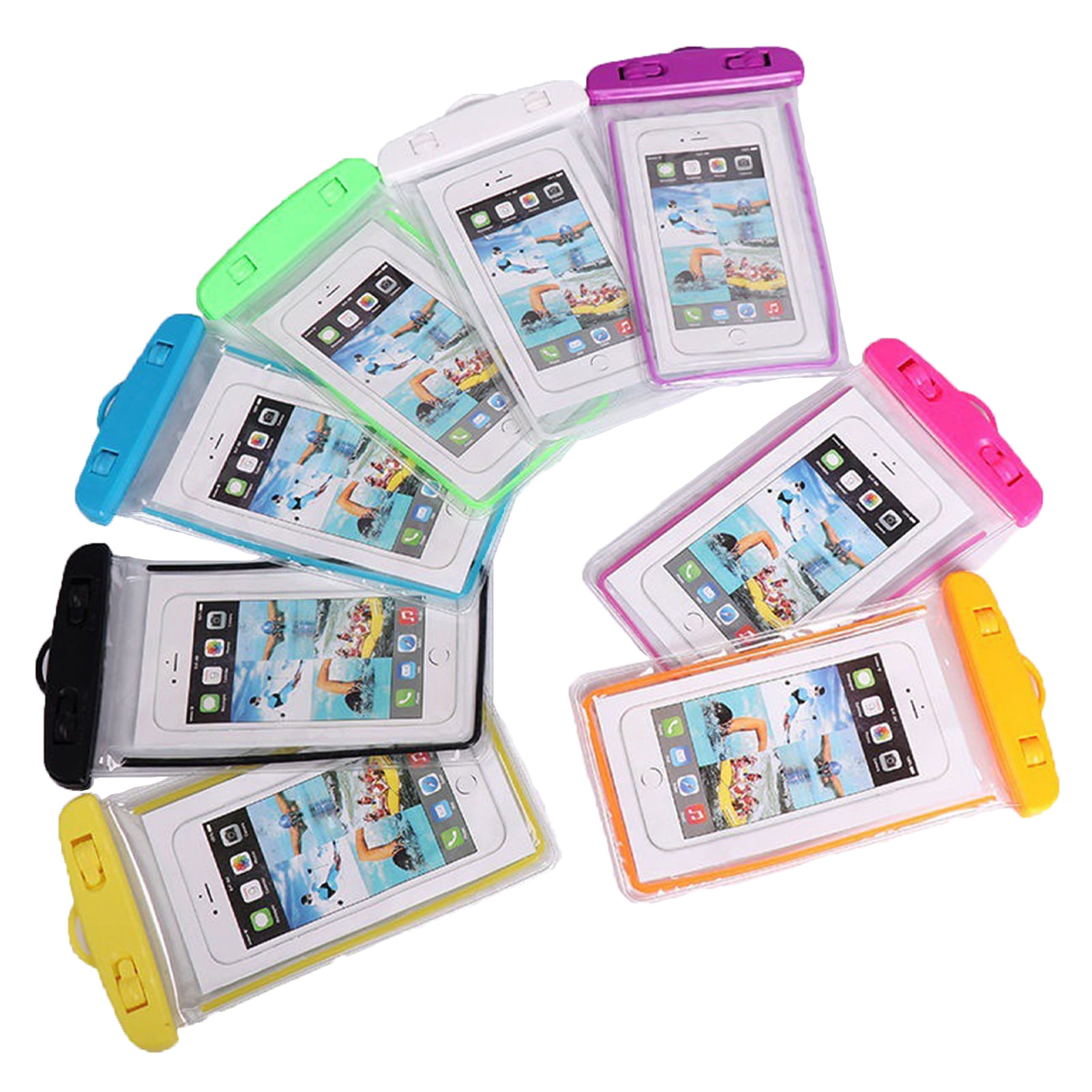 Waterproof Cell Phone Pouch, Universal Dry Bag Case with Neck Lanyard ...