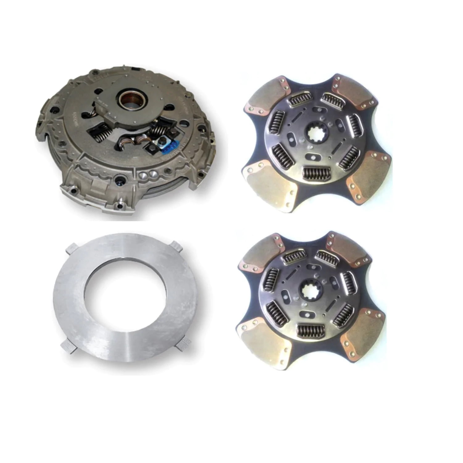 Fortpro 15 1 2 X 2 Clutch Kit Replaces 108925 82 7 Spring 4 PAD Fortpro 15 1 2 X 2 Clutch Kit Replaces 108925 82 7 Spring 4 PAD