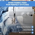 Walking Foot for Brother Sewing Machine, Heavy Duty, White - Walmart.com