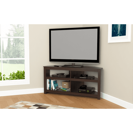 Inval Contemporary Espresso 60-inch Flat Screen TV Stand - Walmart.com