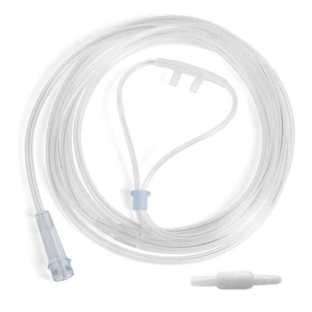 5pk 12Ft Ultra-Soft Adult Oxygen Cannula with Swivel Connectors ...