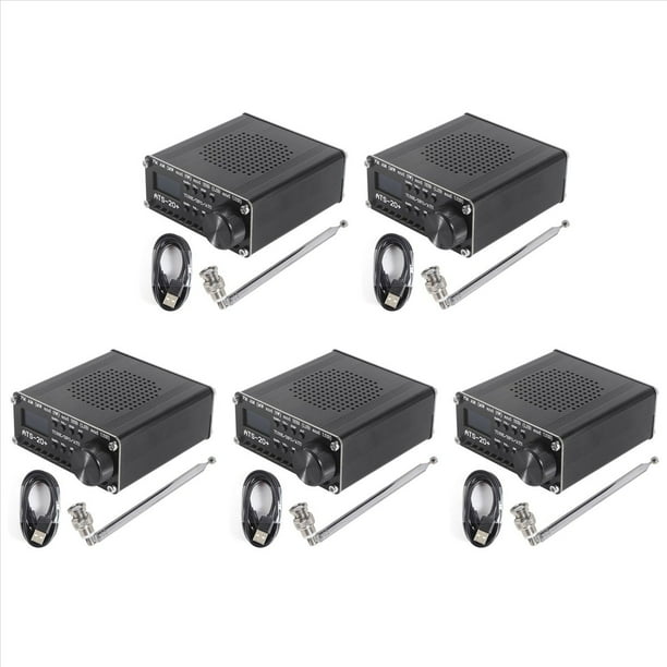 5X Si4732 ATS-20+ ATS20 Receptor de Radio Portátil de Corta SDR ...