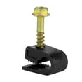 "Skywalker Single Cable Flexible Screw Clips, 100 Pack, 7/8"" Screw ...