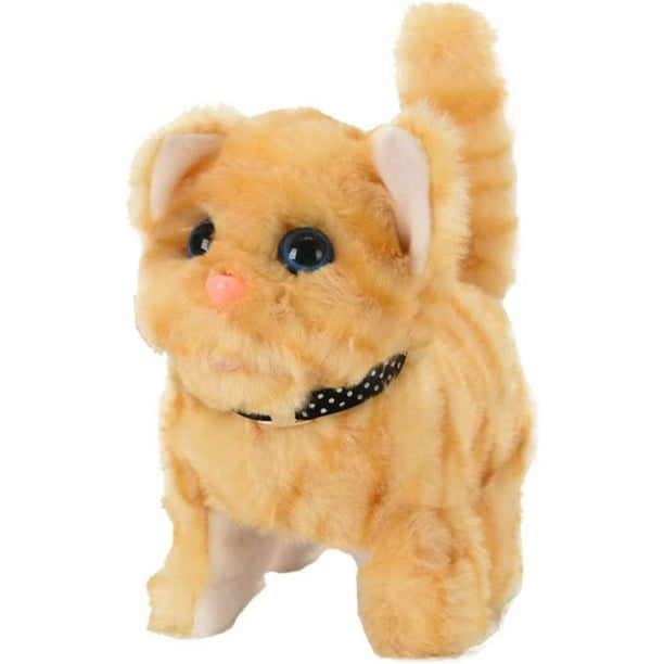 Toy Dogs That Walk and Bark, Battery Powered Dog Toy for Kids Realistic ...